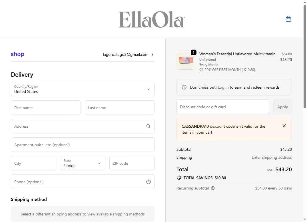 EllaOla Promo Codes - 15% Off (15 Verified) Feb 2026