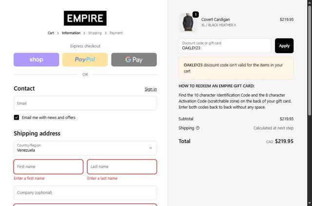 Empire Discount Codes - 20% Off (3 Verified) Sep 2025