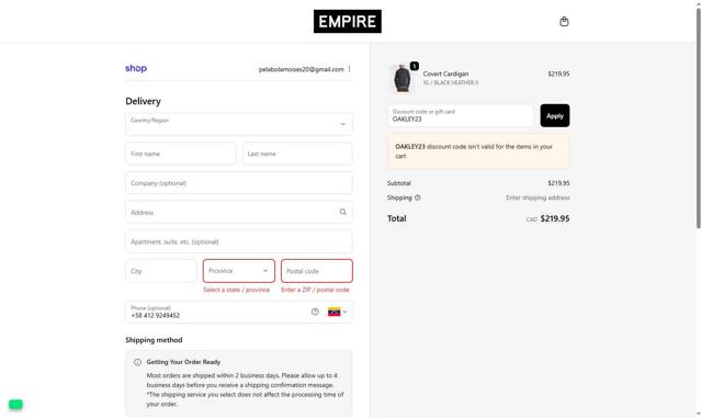 Empire Discount Codes - 20% Off (3 Verified) Oct 2025