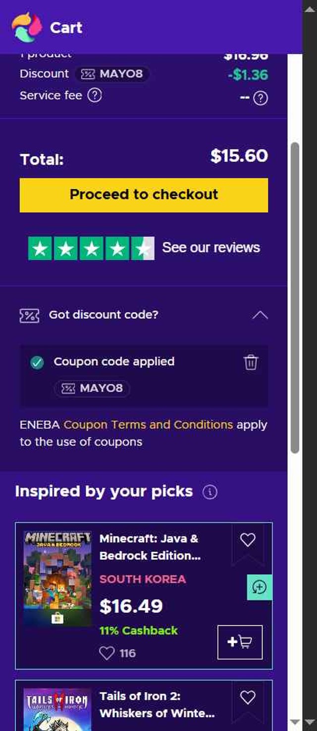 Eneba Promo Codes (2 Verified) - 5% Off w/Code Jun 2025