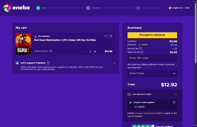 Eneba Promo Codes (5 Verified) - 10% Off Sitewide Jun 2025