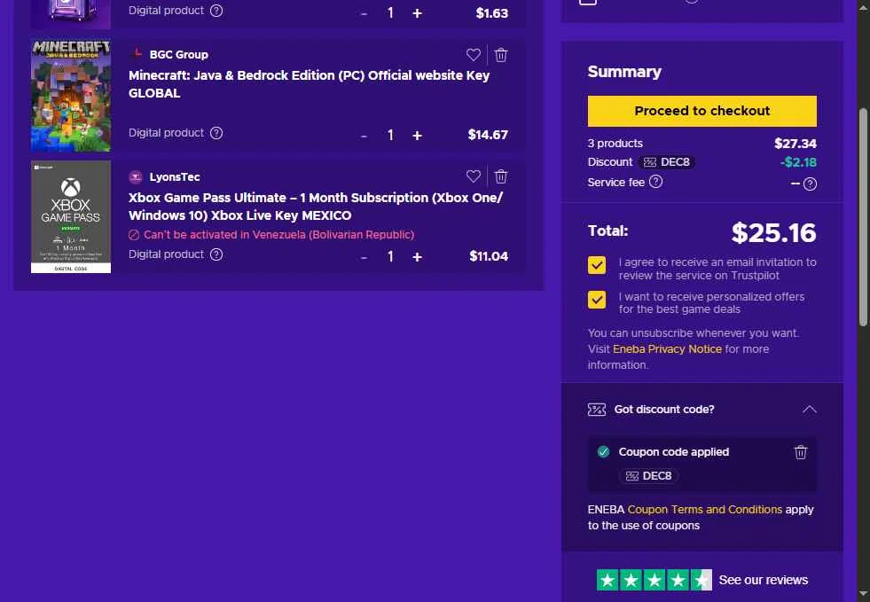 Eneba Promo Codes - 5% Off (5 Verified) Dec 2025