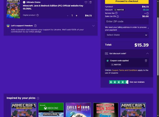 Eneba Promo Codes (5 Verified) - 10% Off Sitewide Jun 2025