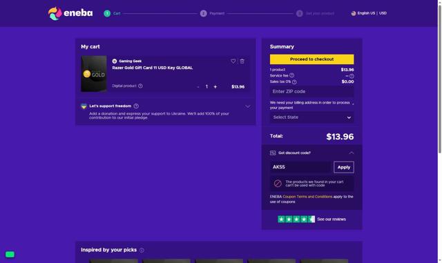 Eneba Promo Codes (2 Verified) - 5% Off w/Code Sep 2025