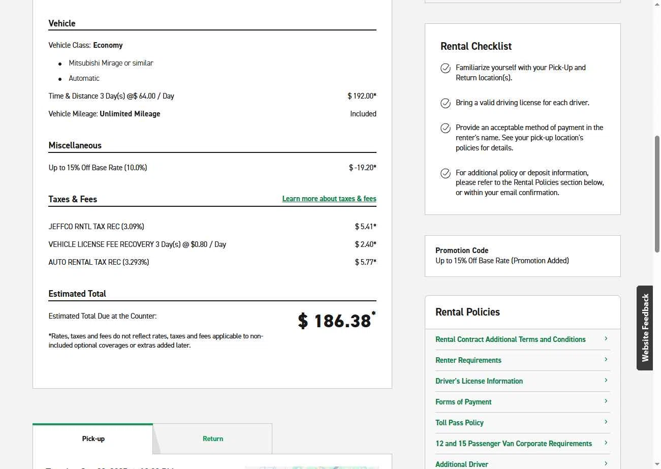 Enterprise Rent-A-Car Promo Code - 15% Off Nov 2025