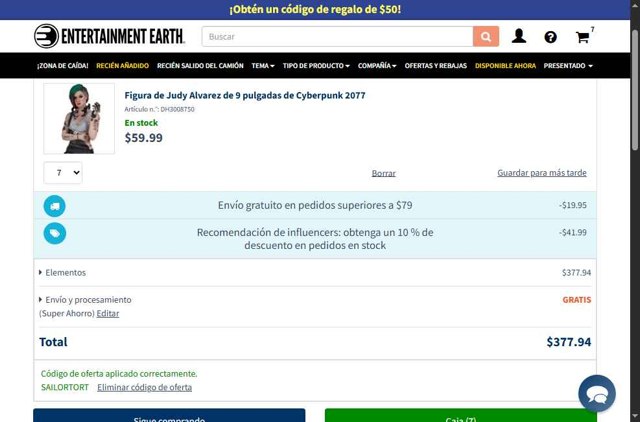 Entertainment Earth Promo Codes - 10% Off May 2025