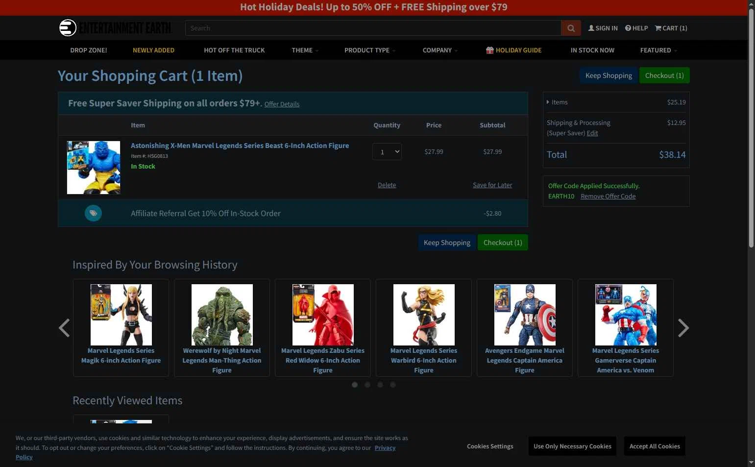 Entertainment Earth Promo Code - 10% Off Jan 2026