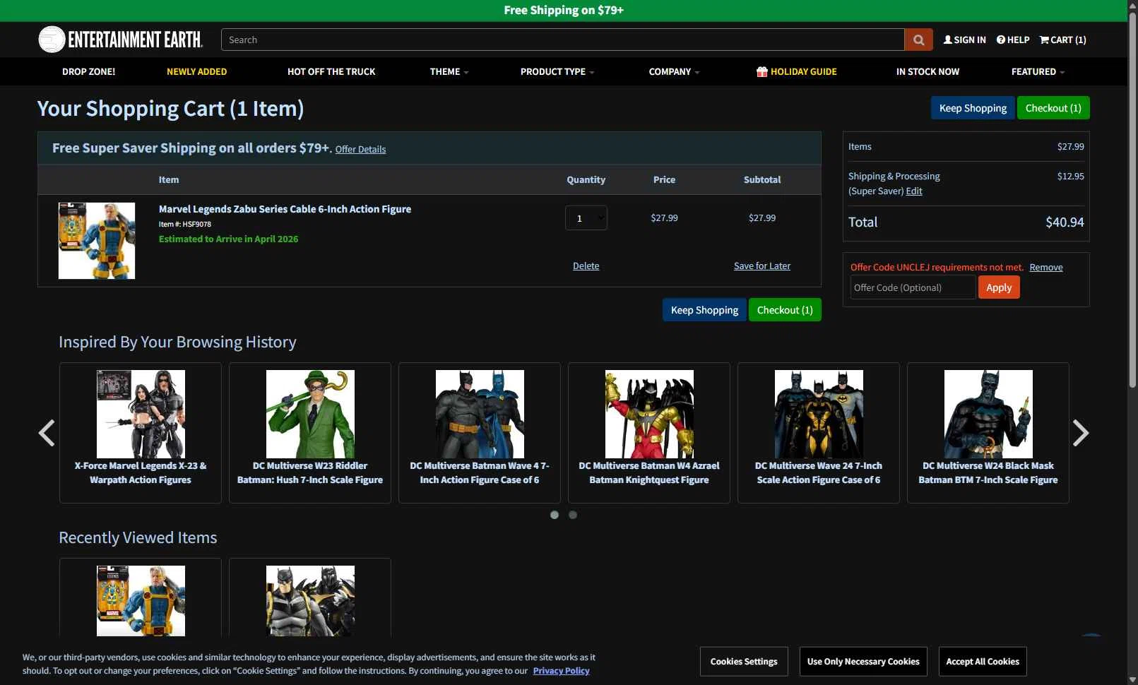 Entertainment Earth Promo Code - 10% Off Jan 2026