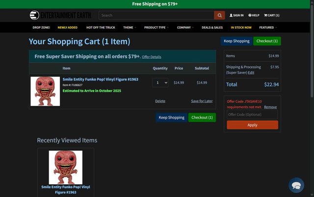Entertainment Earth Promo Codes - 10% Off Sep 2025