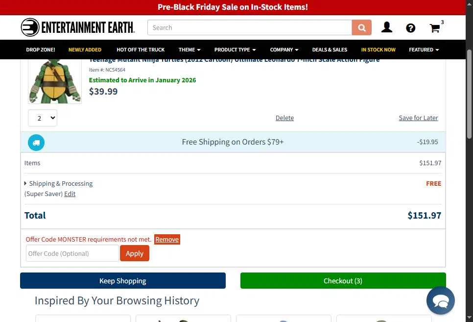 Entertainment Earth Promo Code - 10% Off Dec 2025