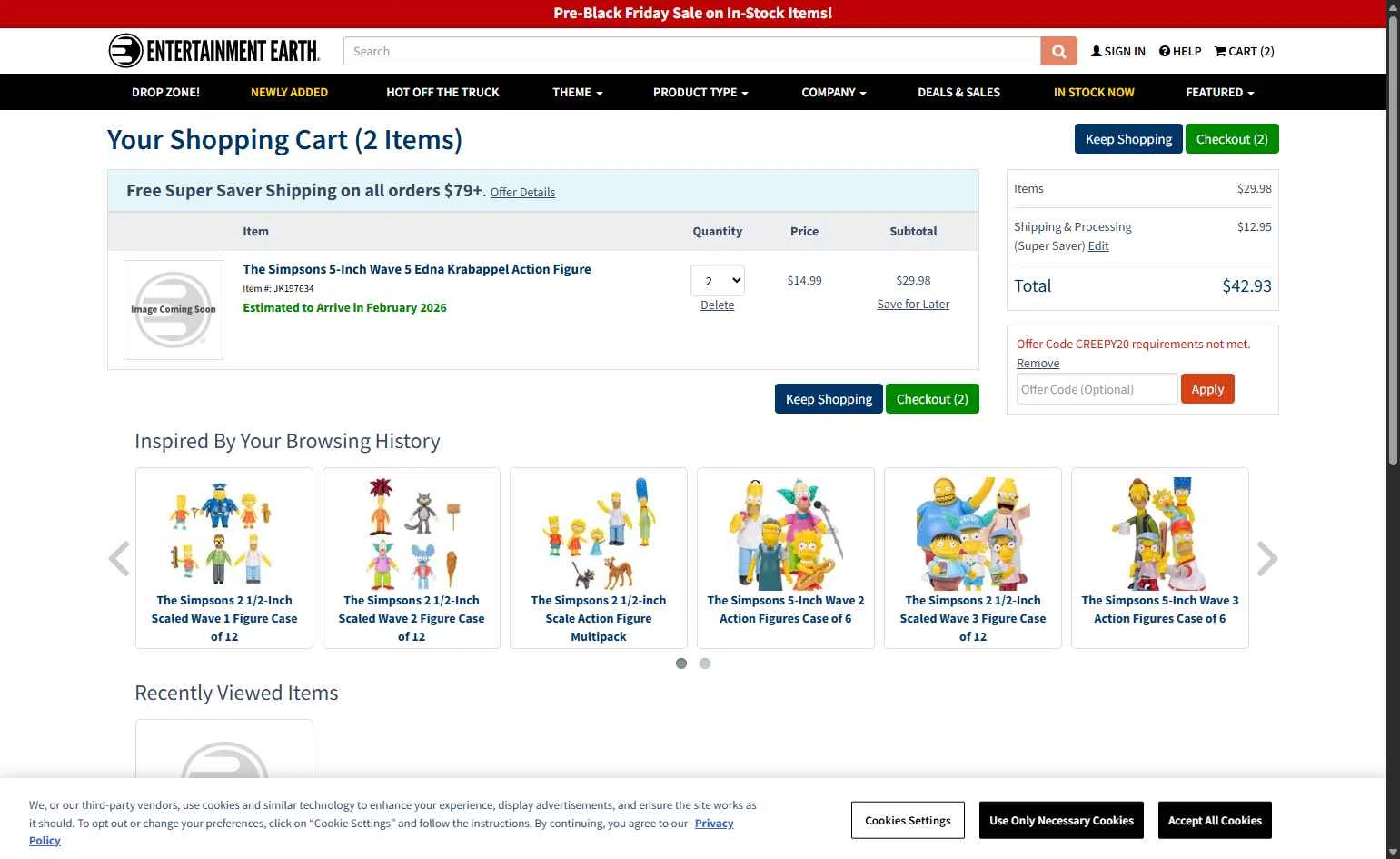 Entertainment Earth Promo Code - 10% Off Dec 2025