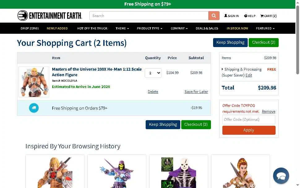 Entertainment Earth Promo Code - 10% Off Nov 2025