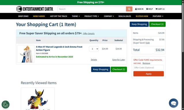 Entertainment Earth Promo Codes - 10% Off Aug 2025