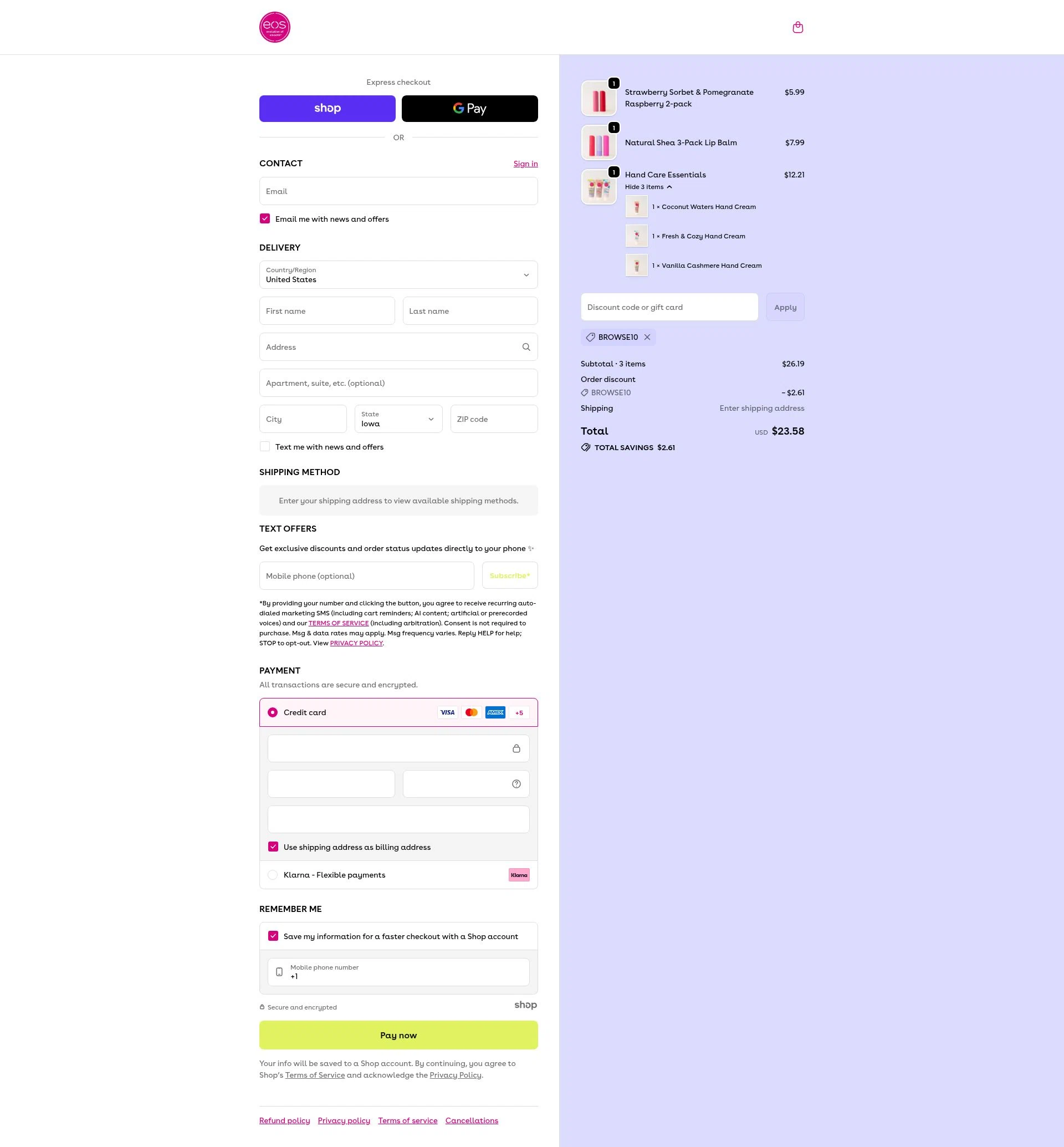 EOS Discount Codes - 15% Off (3 Verified) Oct 2025