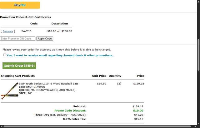 Epic Sports Promo Codes (7 Verified) - $10 Off Sep 2025