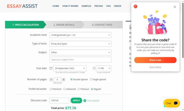 EssayPro.com Promo Codes - 10% Off (Verified) Oct 2025