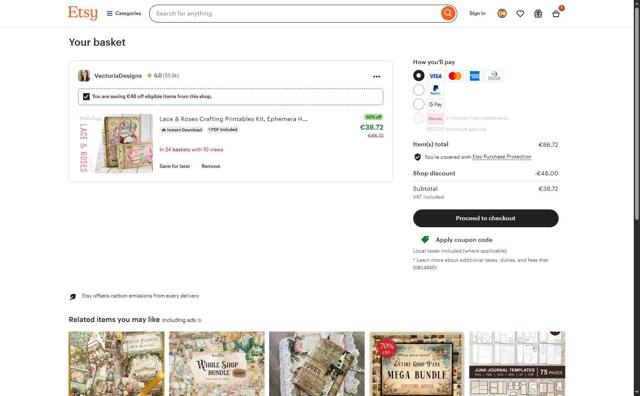 Etsy Promo Codes (25 Verified) - 60% Off w/Code Oct 2025