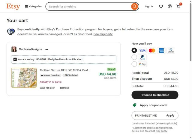 Etsy Promo Codes (9 Verified) - 10% Off Sitewide May 2025