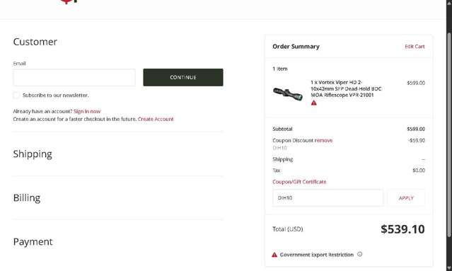 EuroOptic.com Promo Codes (6 Verified) - 10% Off Jul 2025