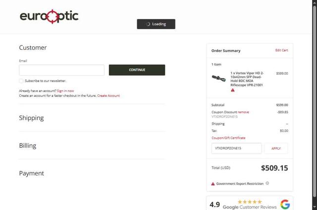 EuroOptic.com Promo Codes (5 Verified) - 10% Off Sep 2025