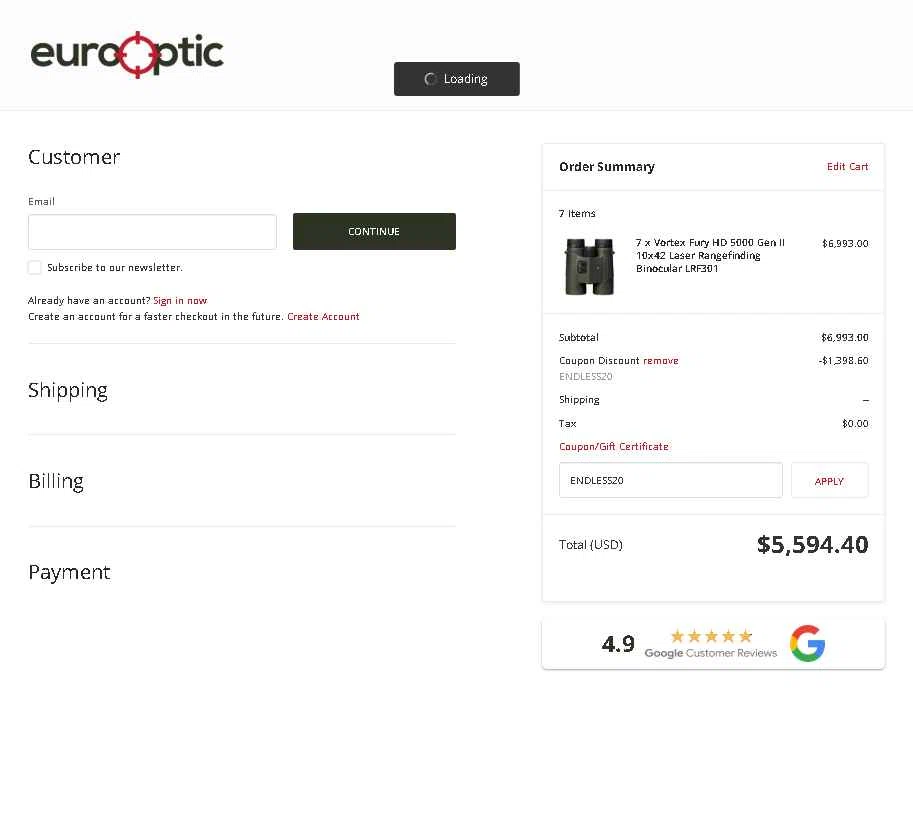 EuroOptic.com Promo Codes - 20% Off (5 Verified) Dec 2025