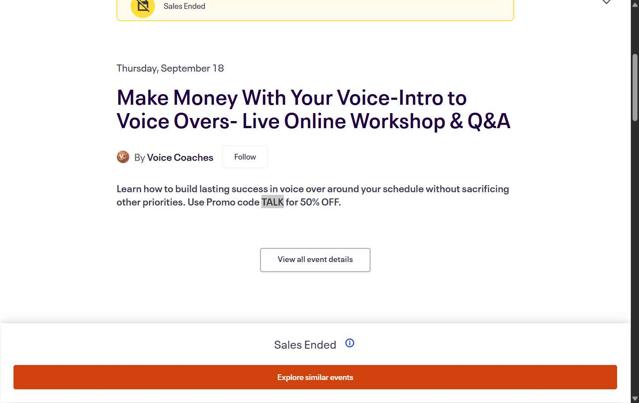 Eventbrite Promo Codes (6 Verified) - $250 Off Oct 2025