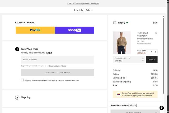 Everlane Discount Codes - 15% Off (2 Verified) Sep 2025