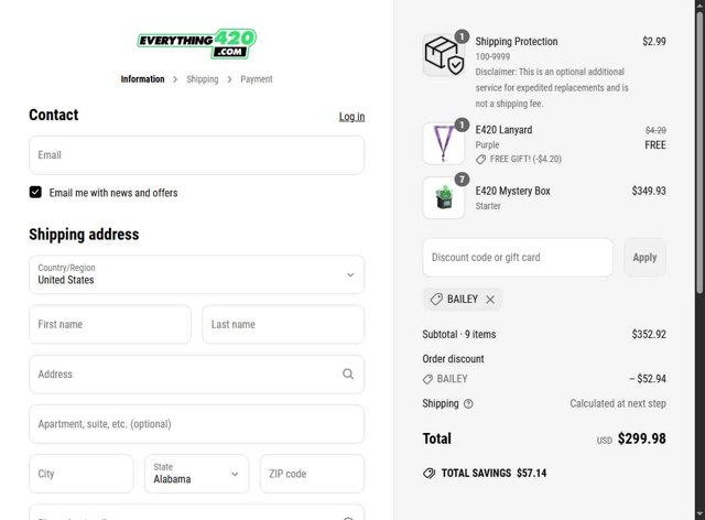 Everything For 420 Promo Code (10 Verified) - 20% Off May 2025