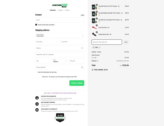 Everything For 420 Promo Code (10 Verified) - 20% Off May 2025