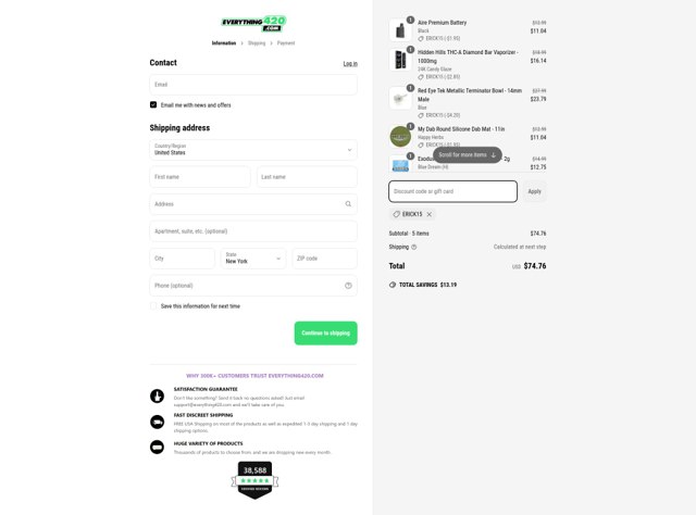 Everything For 420 Promo Code (10 Verified) - 15% Off Jun 2025