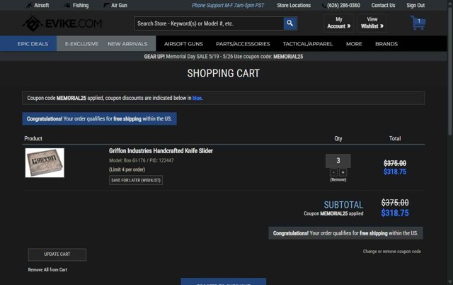 Evike Discount Codes - $20 Off (5 Verified) Jul 2025
