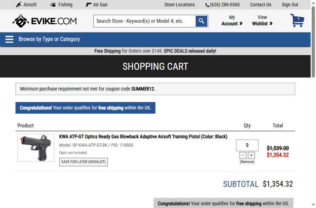 Evike Discount Codes - $20 Off (4 Verified) Aug 2025