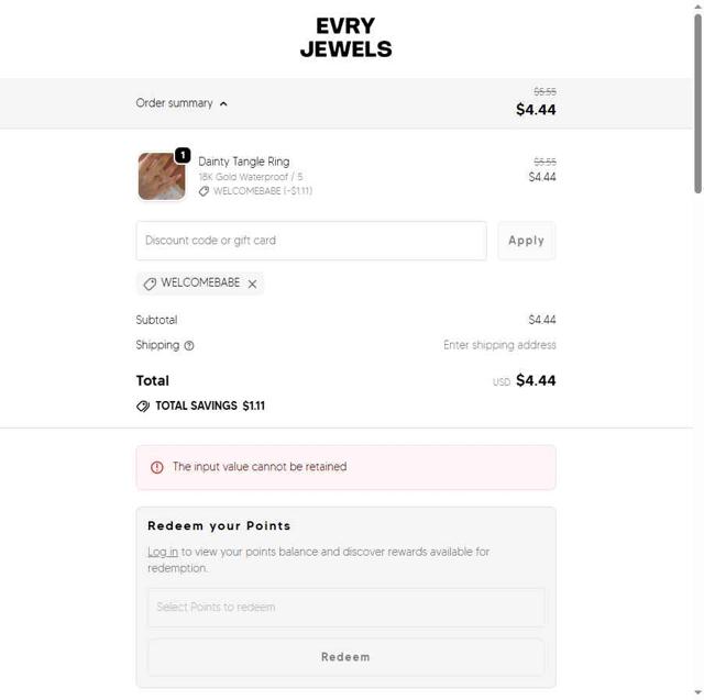 Evry Jewels Promo Codes (473 Verified) - 40% Off Oct 2025