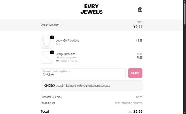 Evry Jewels Promo Codes (473 Verified) - 40% Off Oct 2025