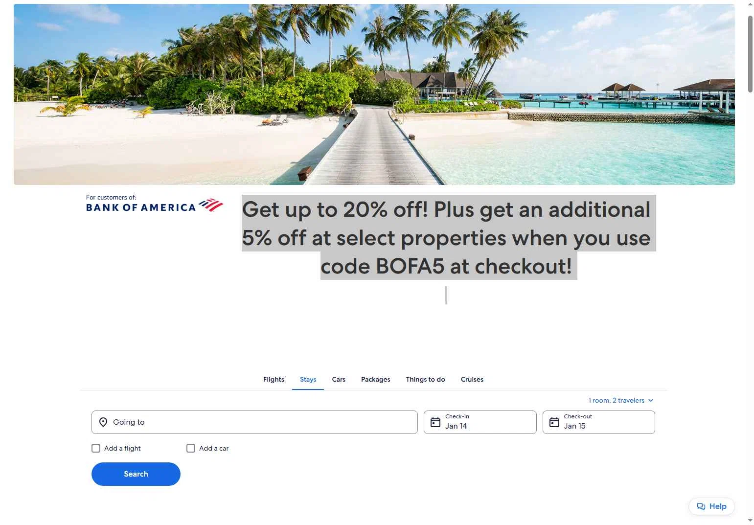Expedia Promo Codes - 10% Off (5 Verified) Jan 2026