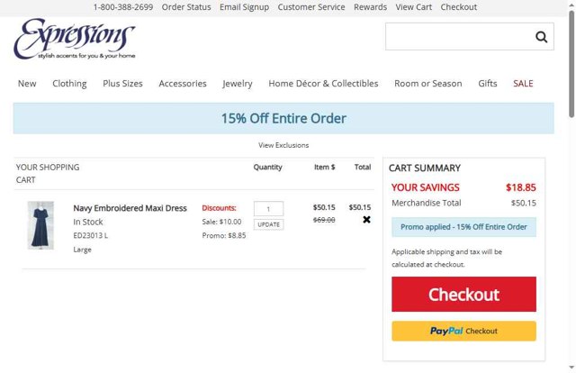 Expressions Catalog Promo Code (3 Verified) - 15% Off Aug 2025