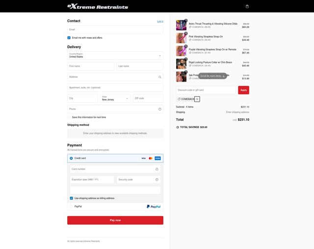 Extreme Restraints Promo Code (11 Verified) - $10 Off Feb 2025