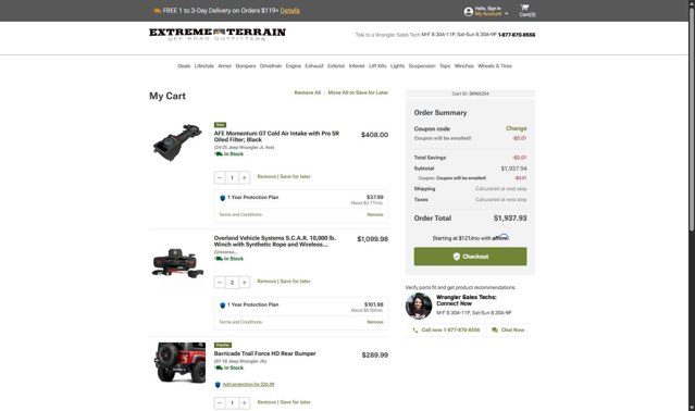 Extreme Terrain Coupon Codes (6 Verified) - $50 Off May 2025