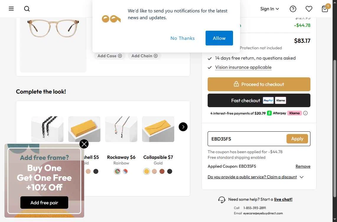 EyeBuyDirect Promo Codes - 75% Off (40 Verified) Nov 2025