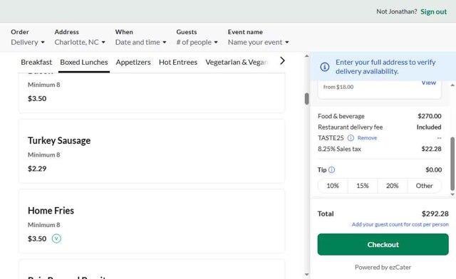 ezCater Promo Codes - 10% Off Coupons Sep 2025