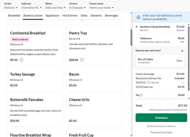 ezCater Discount Codes - 10% Off (2 Verified) Aug 2025
