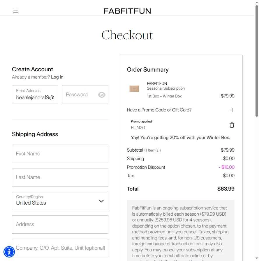 FabFitFun Promo Codes - $250 Off (17 Verified) Dec 2025