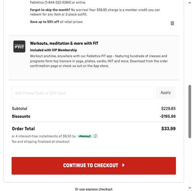Fabletics Promo Codes (2 Verified) - $35 Off w/Code Jun 2025