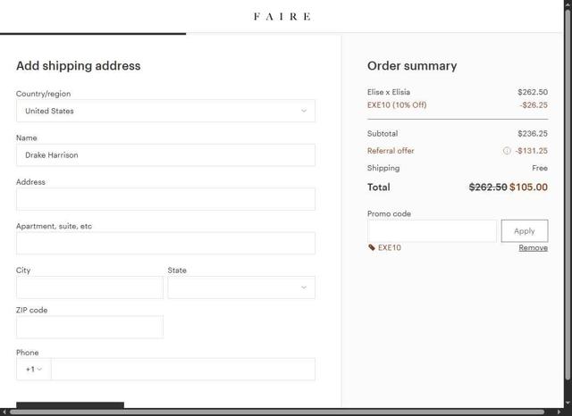 Faire Promo Codes (1 Verified) - 10% Off w/Code Oct 2025