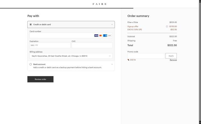 Faire Promo Codes (1 Verified) - 10% Off w/Code Oct 2025