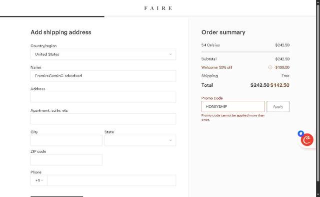 Faire Promo Codes (1 Verified) - 10% Off w/Code Oct 2025