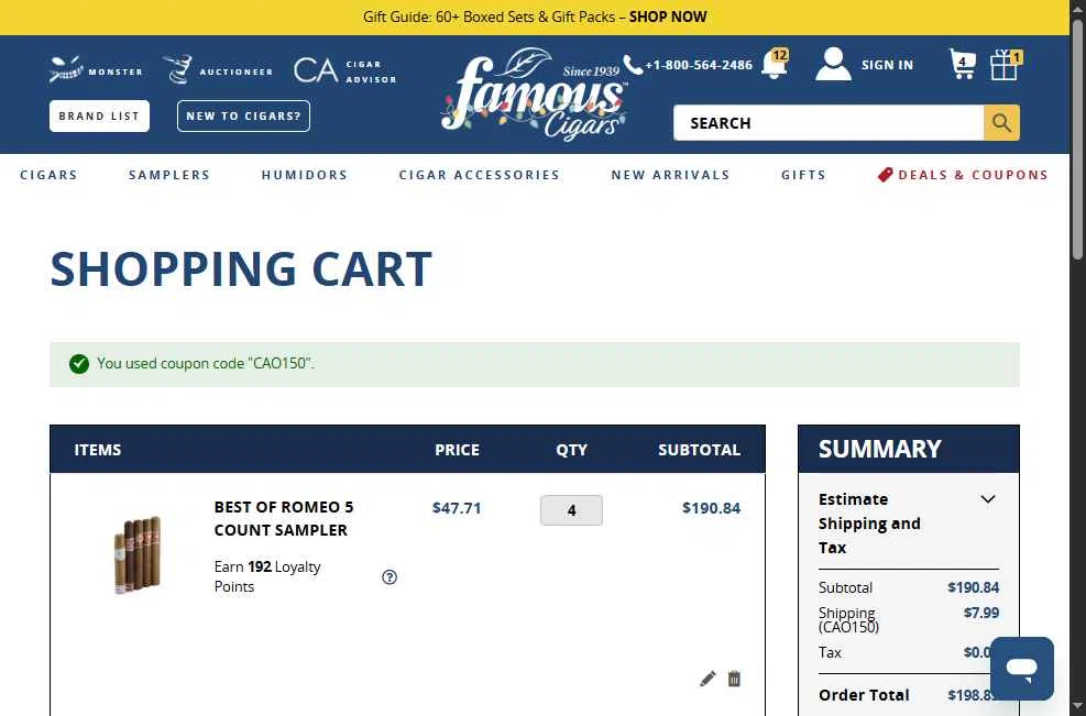 Famous Smoke Shop Promo Code - $25 Off December 2025