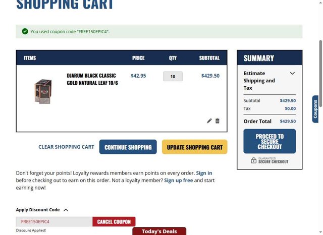 Famous Smoke Shop Promo Codes - $15 Off Jul 2025