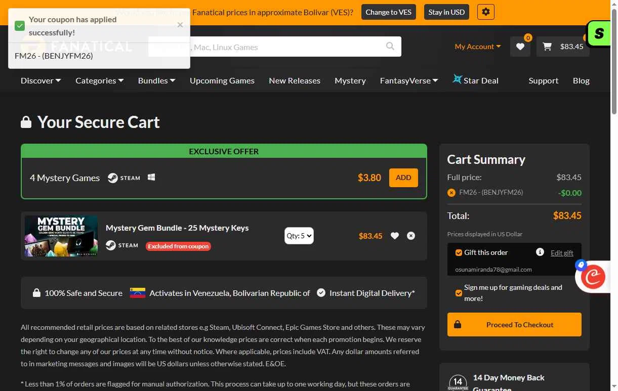 Fanatical Promo Codes - 25% Off (6 Verified) Nov 2025