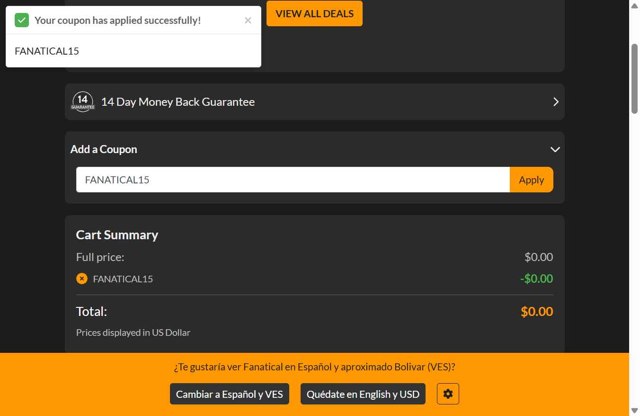 Fanatical Promo Codes - 15% Off (3 Verified) Jul 2025